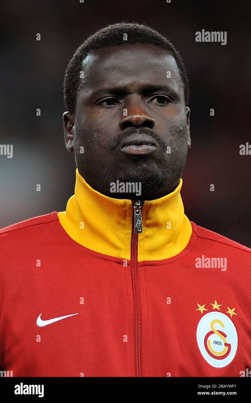 Emmanuel Eboue, Galatasaray Stock Photo - Alamy