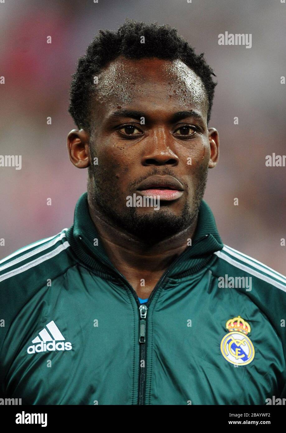 Real Madrid's Michael Essien Stock Photo - Alamy