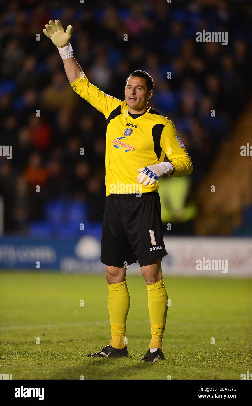 Chris Weale, Shrewsbury Town Stock Photo - Alamy
