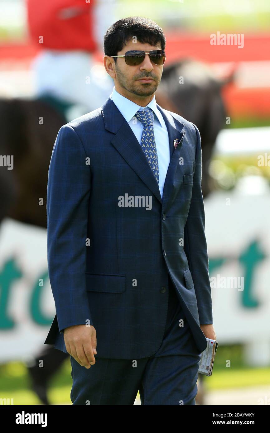 Trainer Saeed bin Suroor Stock Photo - Alamy