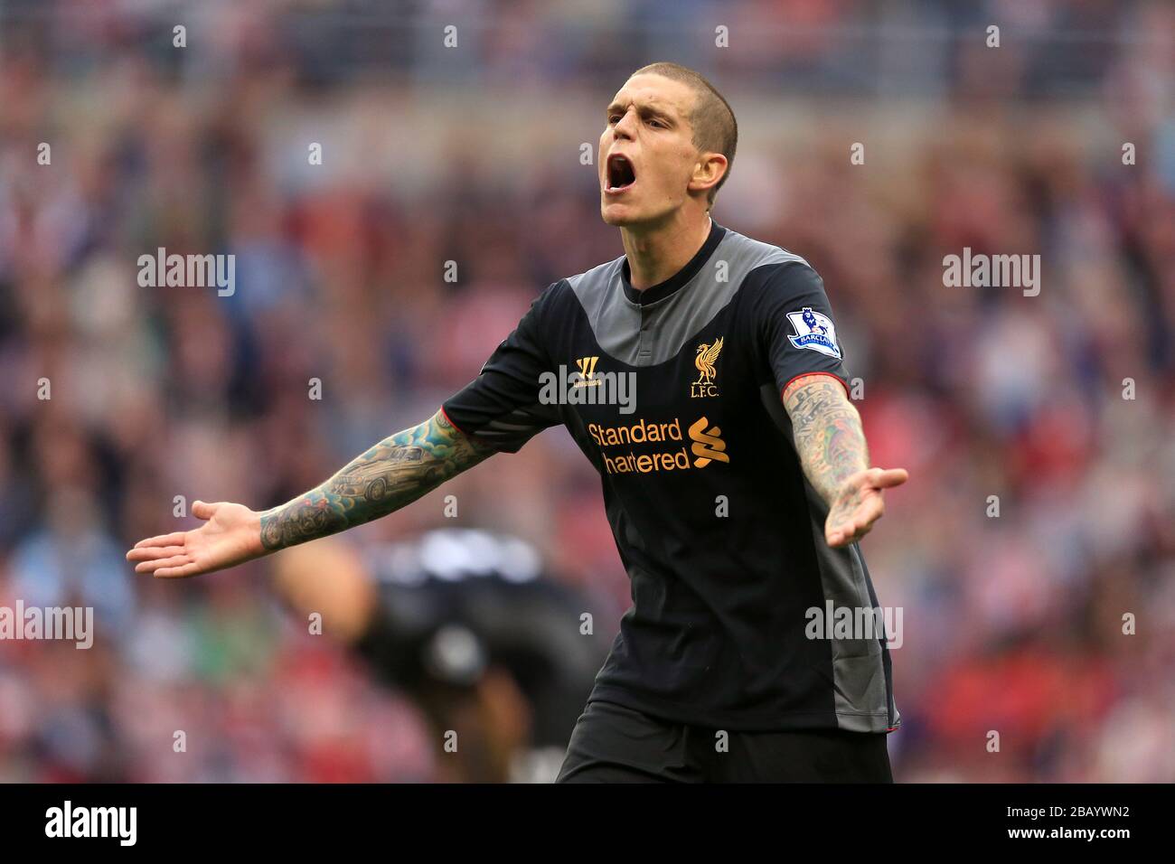 Daniel Agger, Liverpool Stock Photo - Alamy