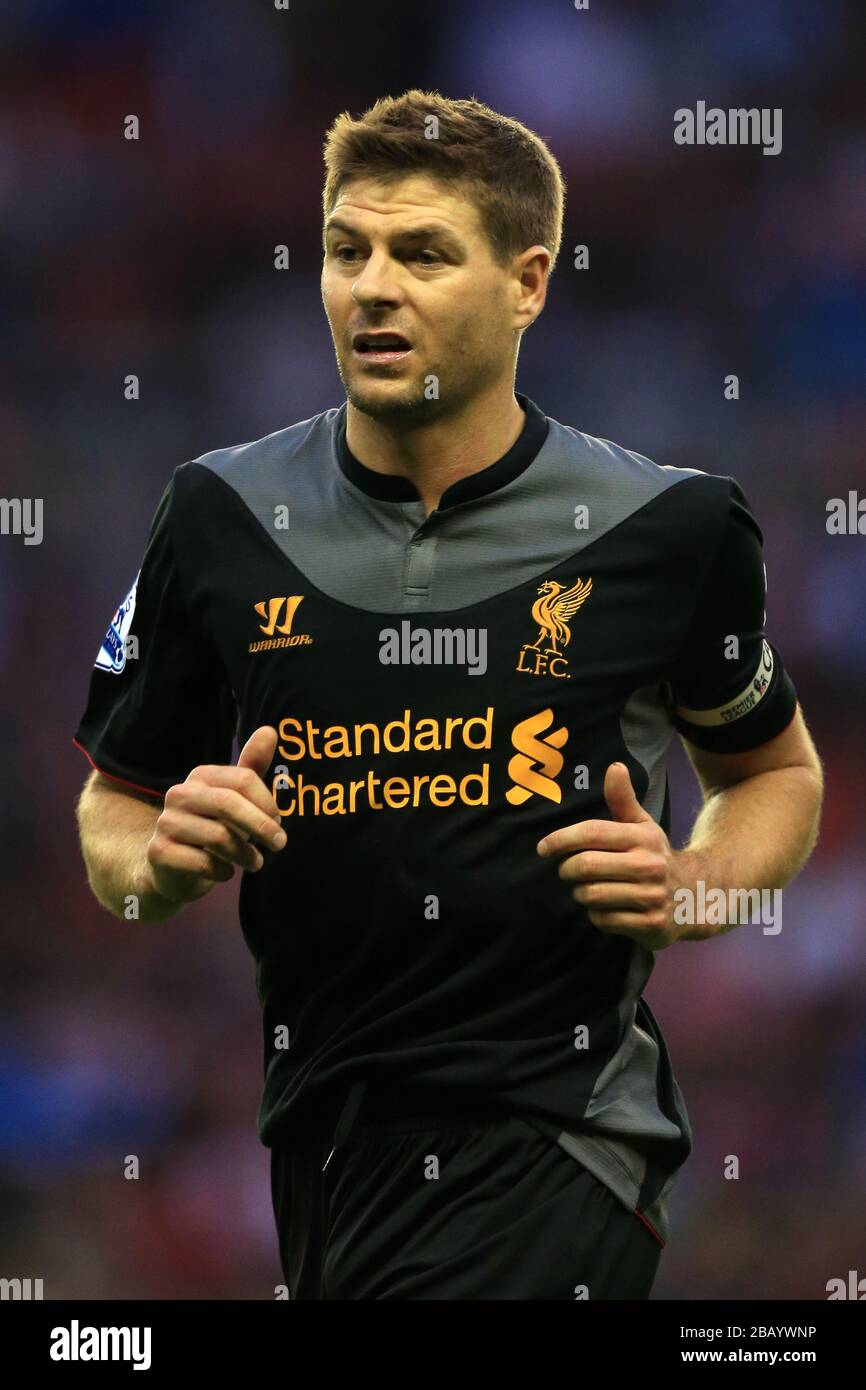 Steven Gerrard, Liverpool Stock Photo - Alamy