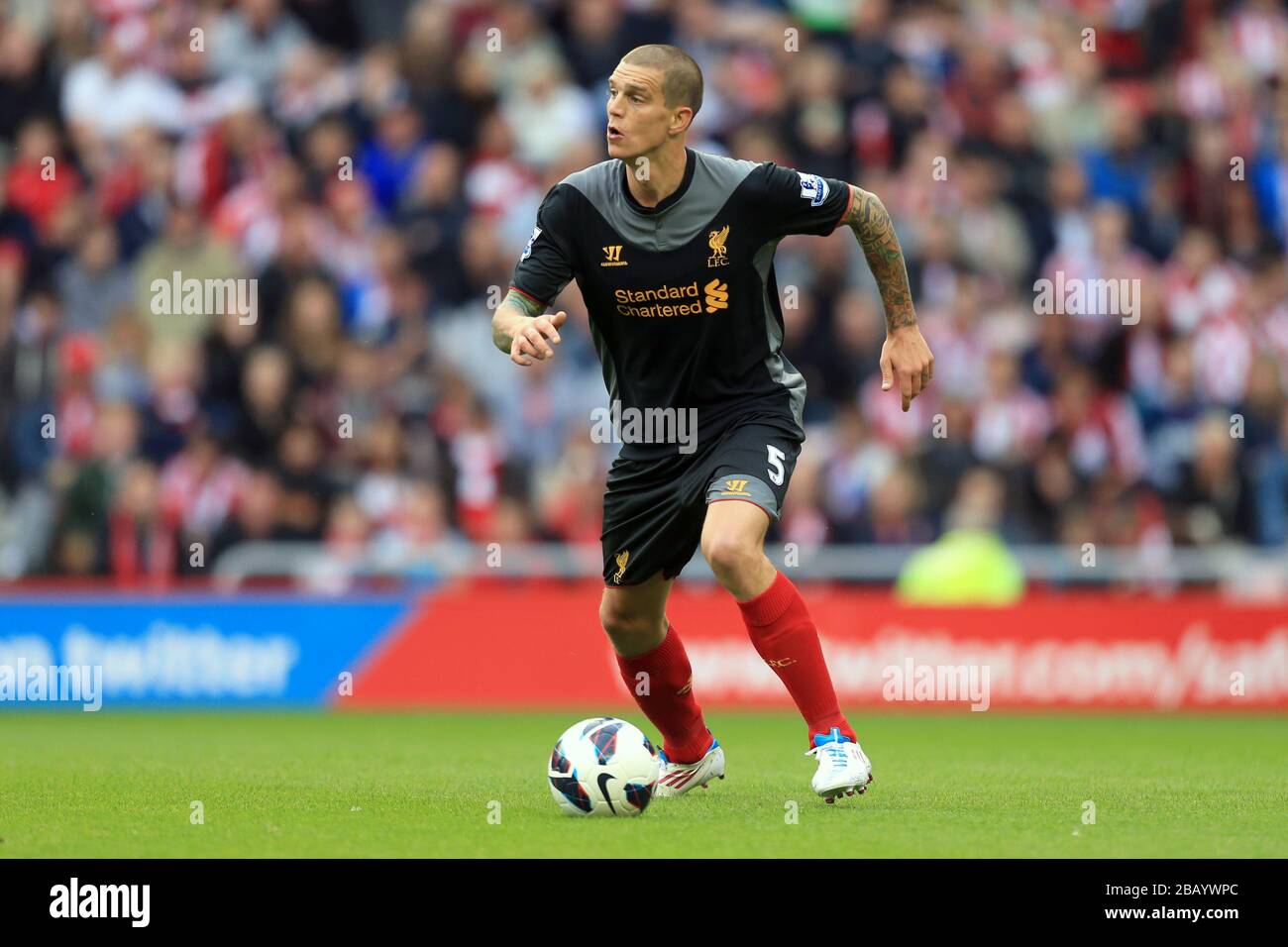 Daniel Agger, Liverpool Stock Photo - Alamy