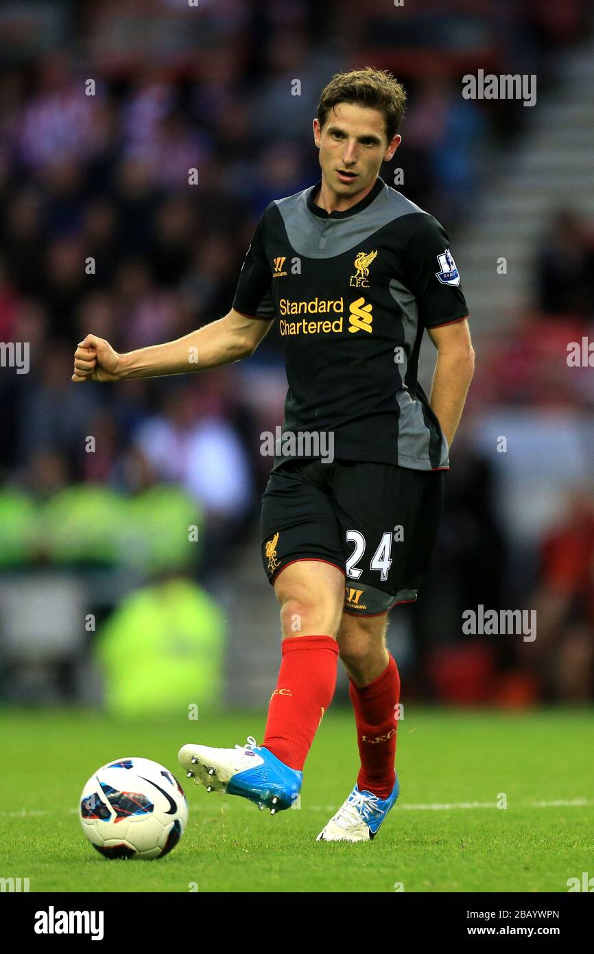 Joe Allen, Liverpool Stock Photo - Alamy