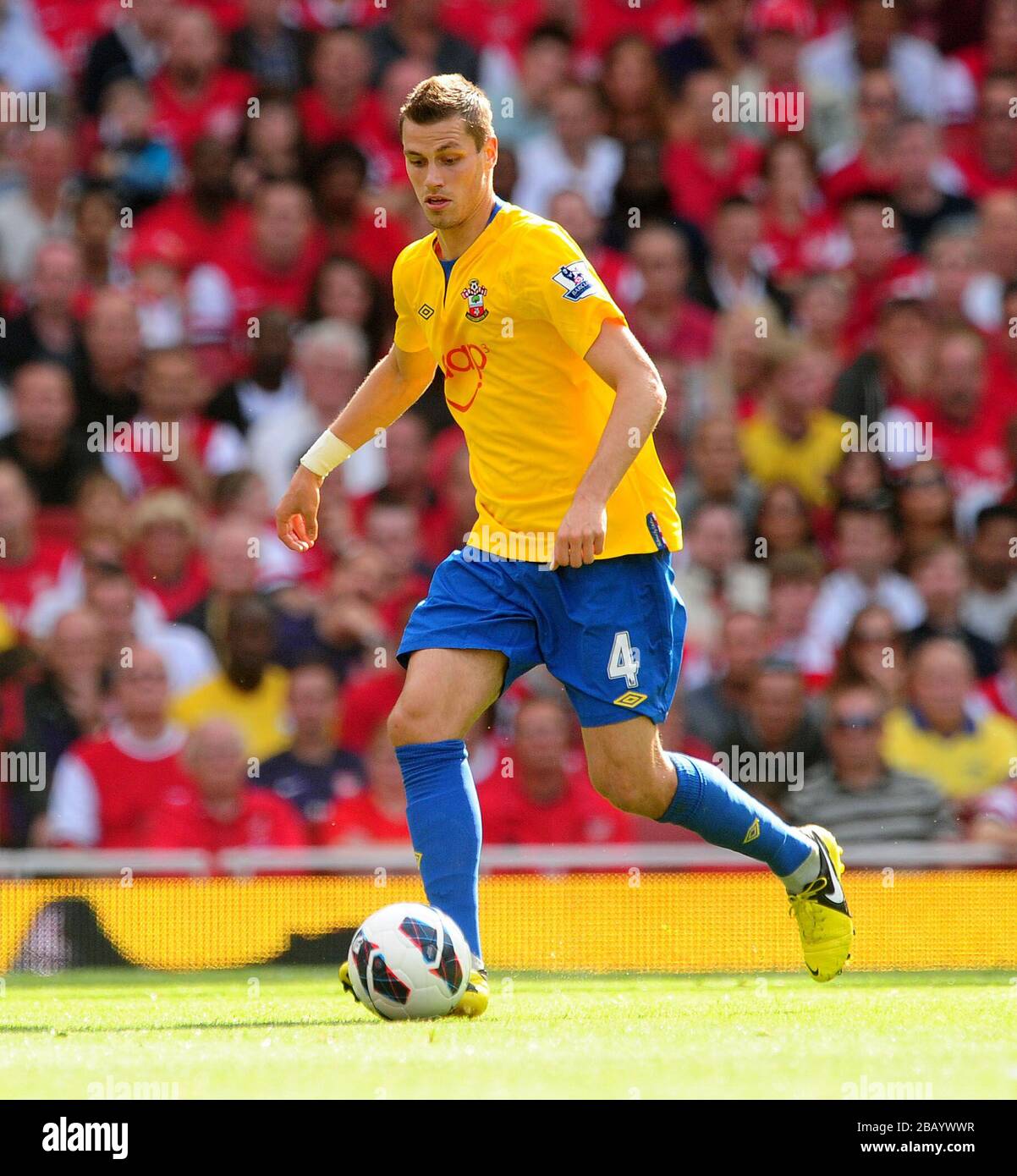 Southampton's Morgan Schneiderlin Stock Photo - Alamy