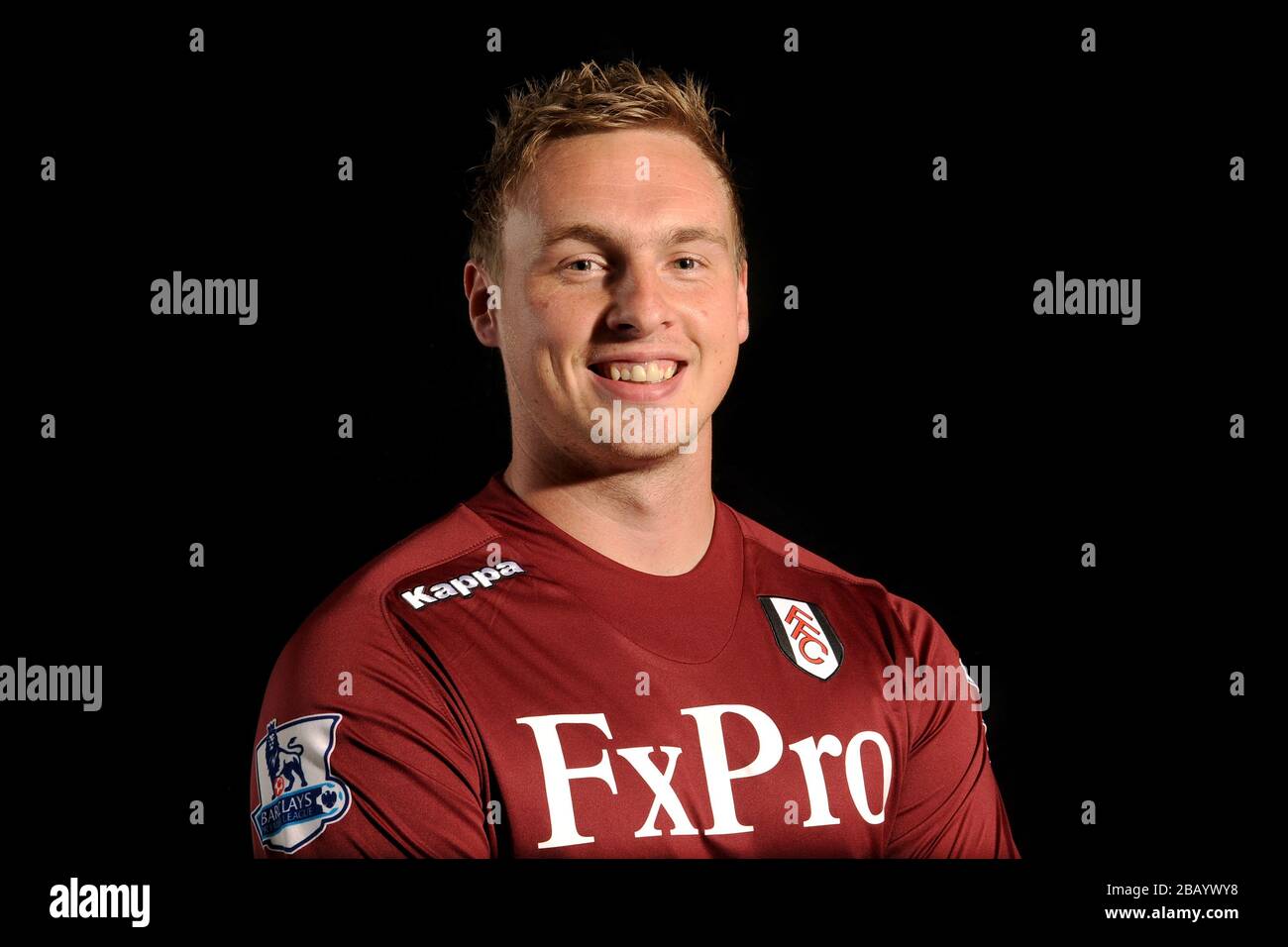 Fulham goalkeeper David Stockdale Stock Photo - Alamy
