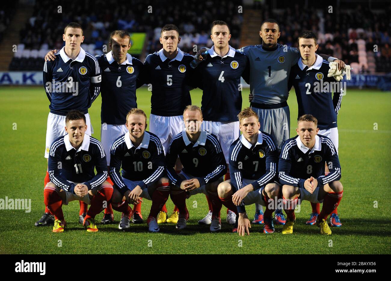 Scotland Team Group Stock Photo - Alamy
