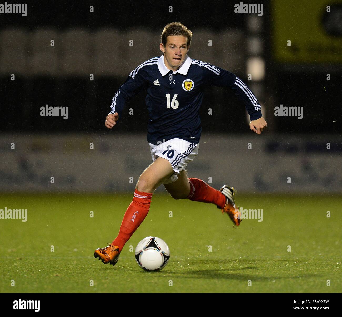 Scotland's Peter Pawlett Stock Photo - Alamy