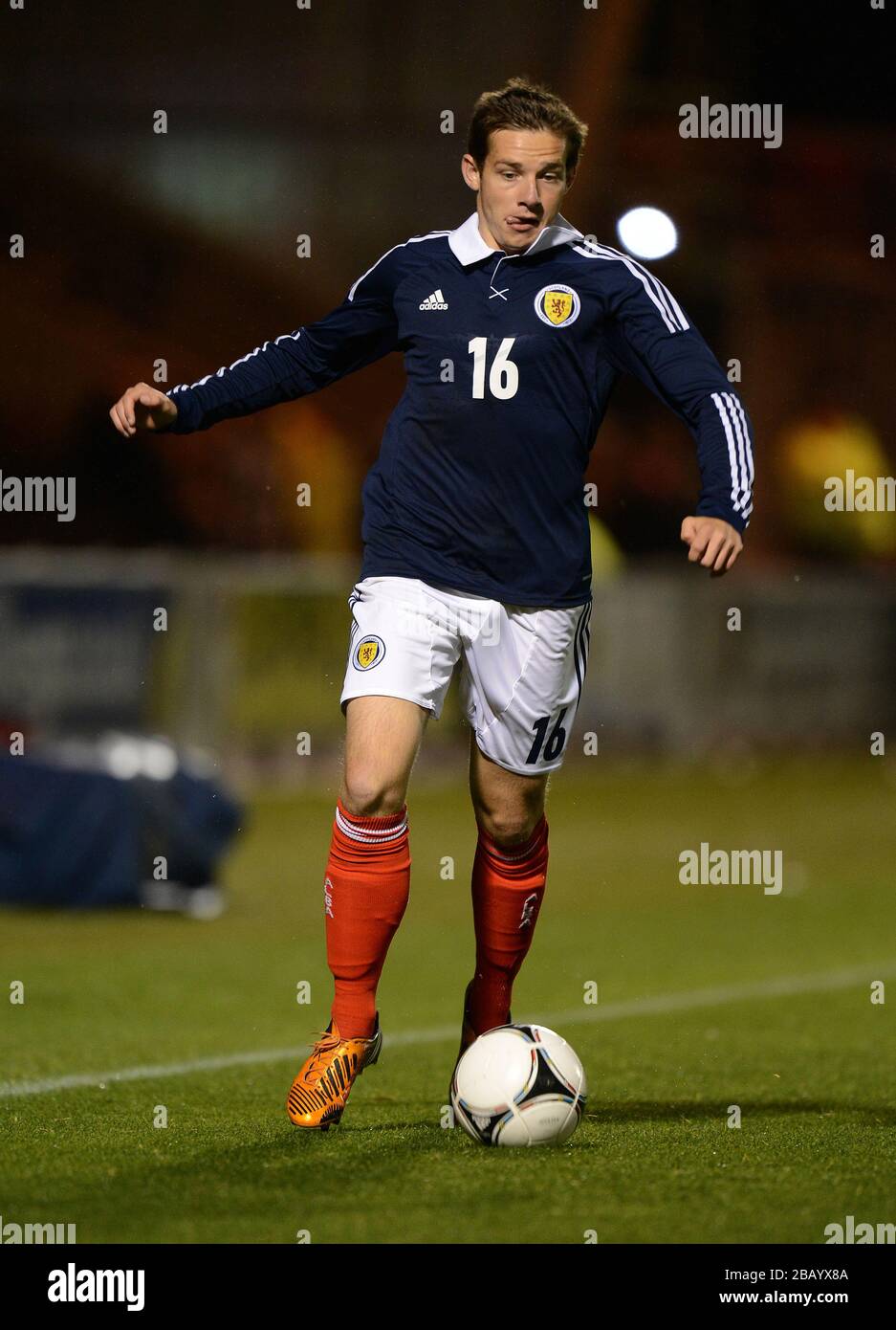 Scotland's Peter Pawlett Stock Photo - Alamy
