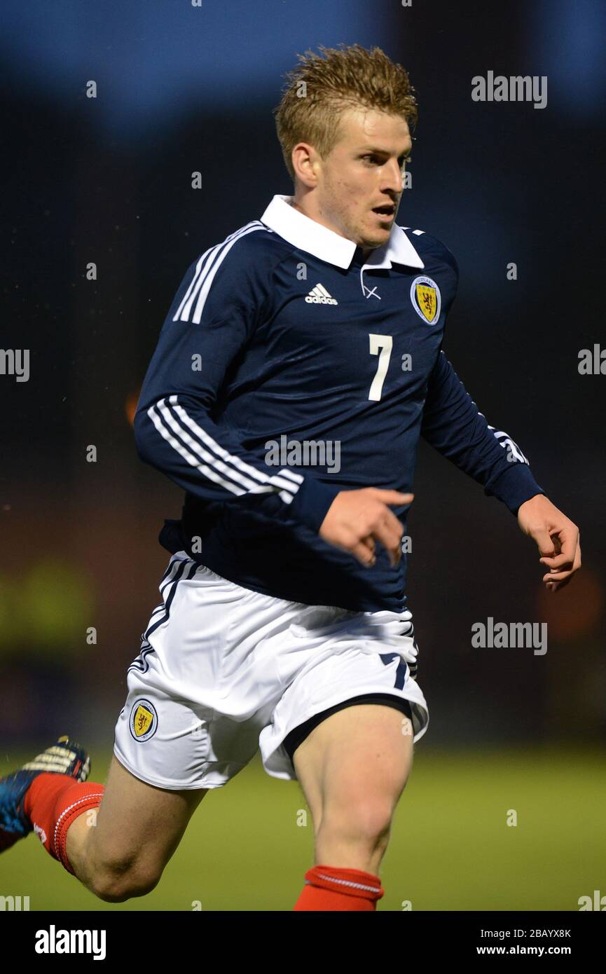 Scotland's Stuart Armstrong Stock Photo - Alamy