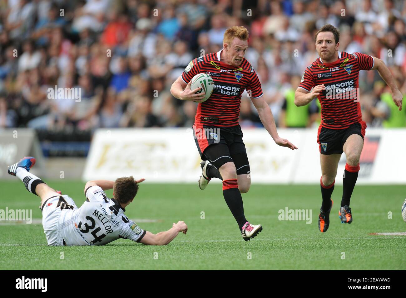 Chris Riley Warrington Wolves Rugby High Resolution Stock Photography ...