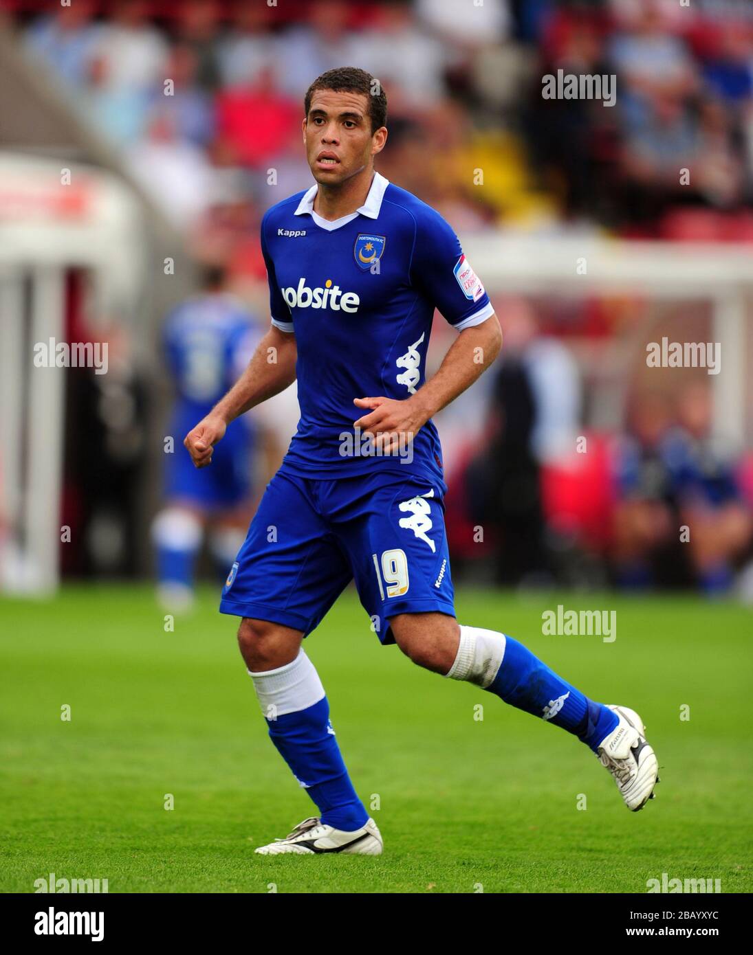 Portsmouth's Daryl Russell Stock Photo - Alamy