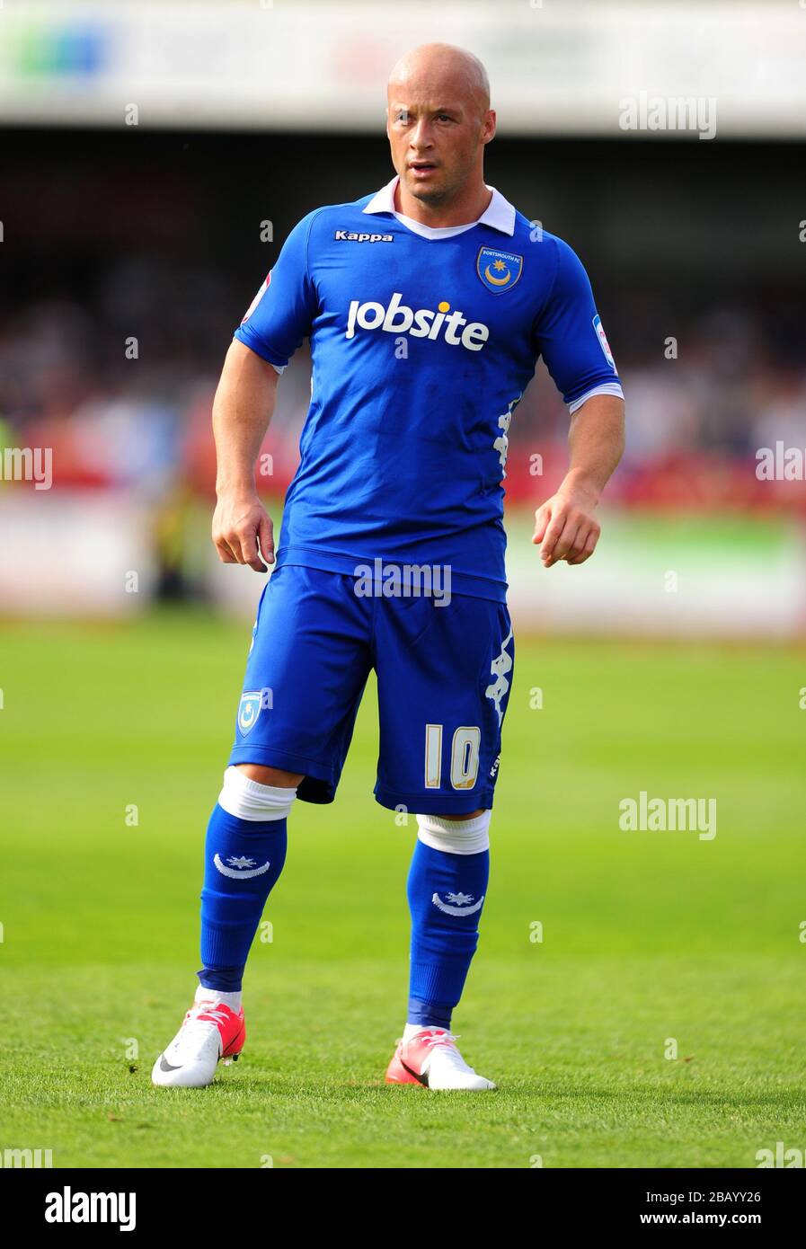 Portsmouth's Luke Rodgers Stock Photo - Alamy