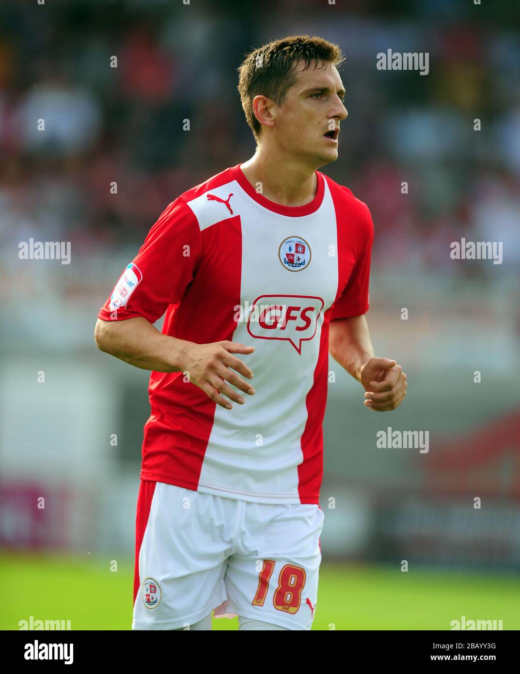 Crawley Town's Shaun Cooper Stock Photo - Alamy