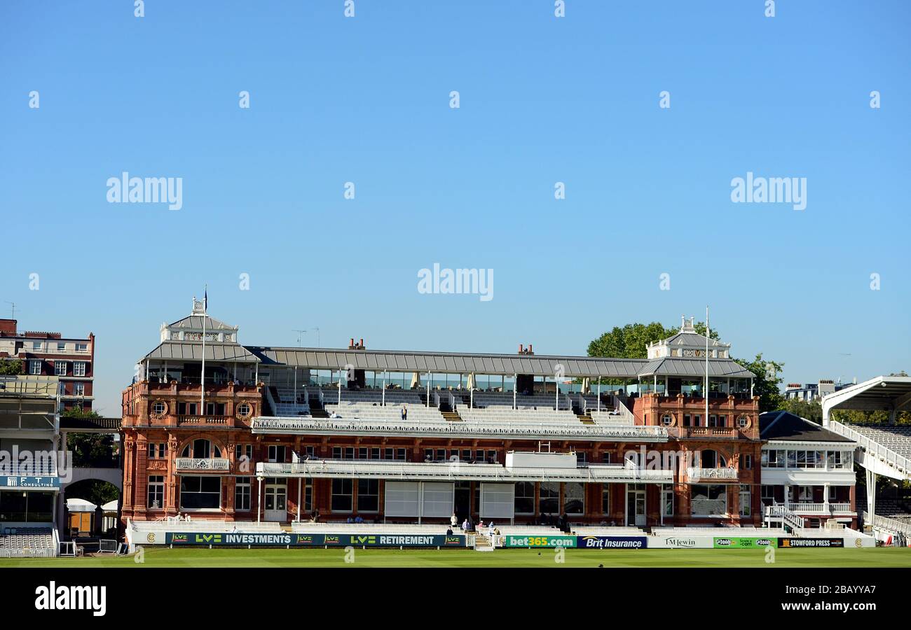 General view of Lords cricket ground Stock Photo - Alamy
