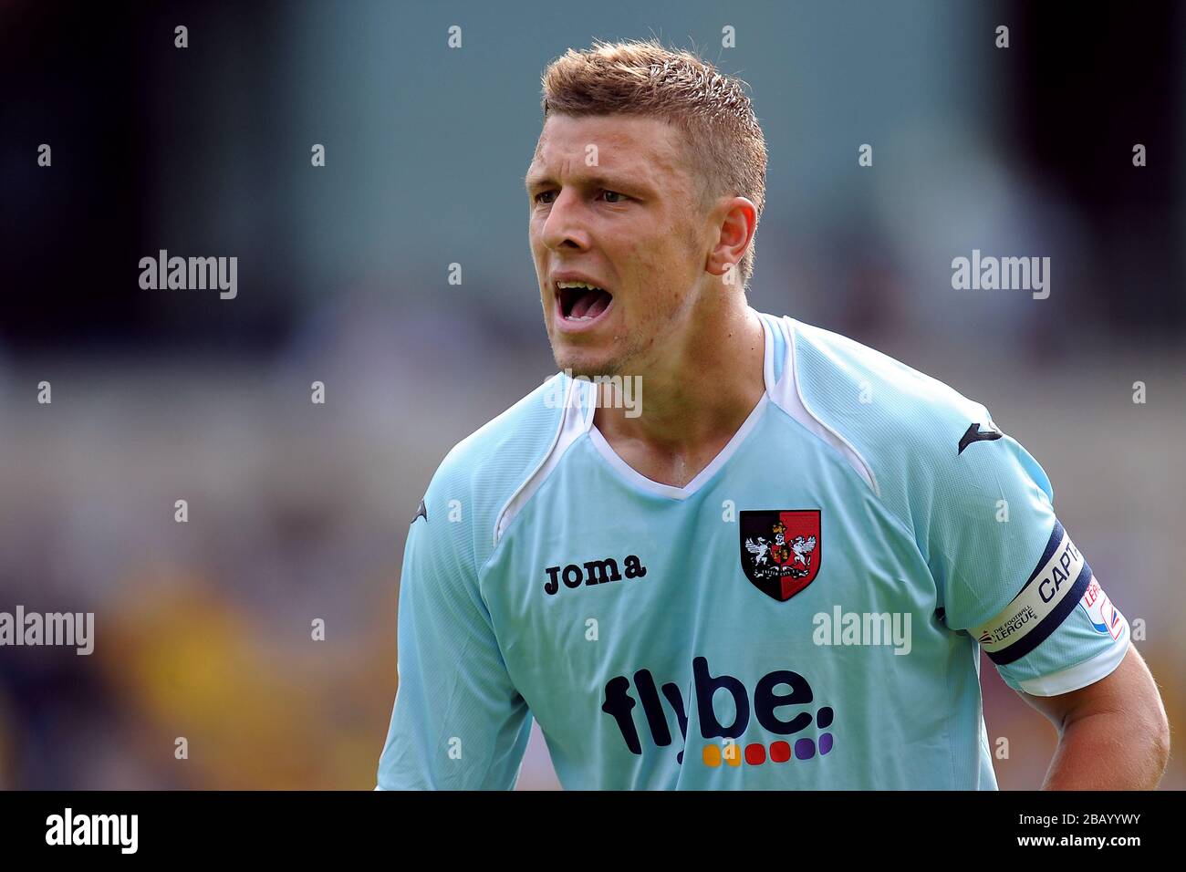 Danny Coles, Exeter City Stock Photo - Alamy