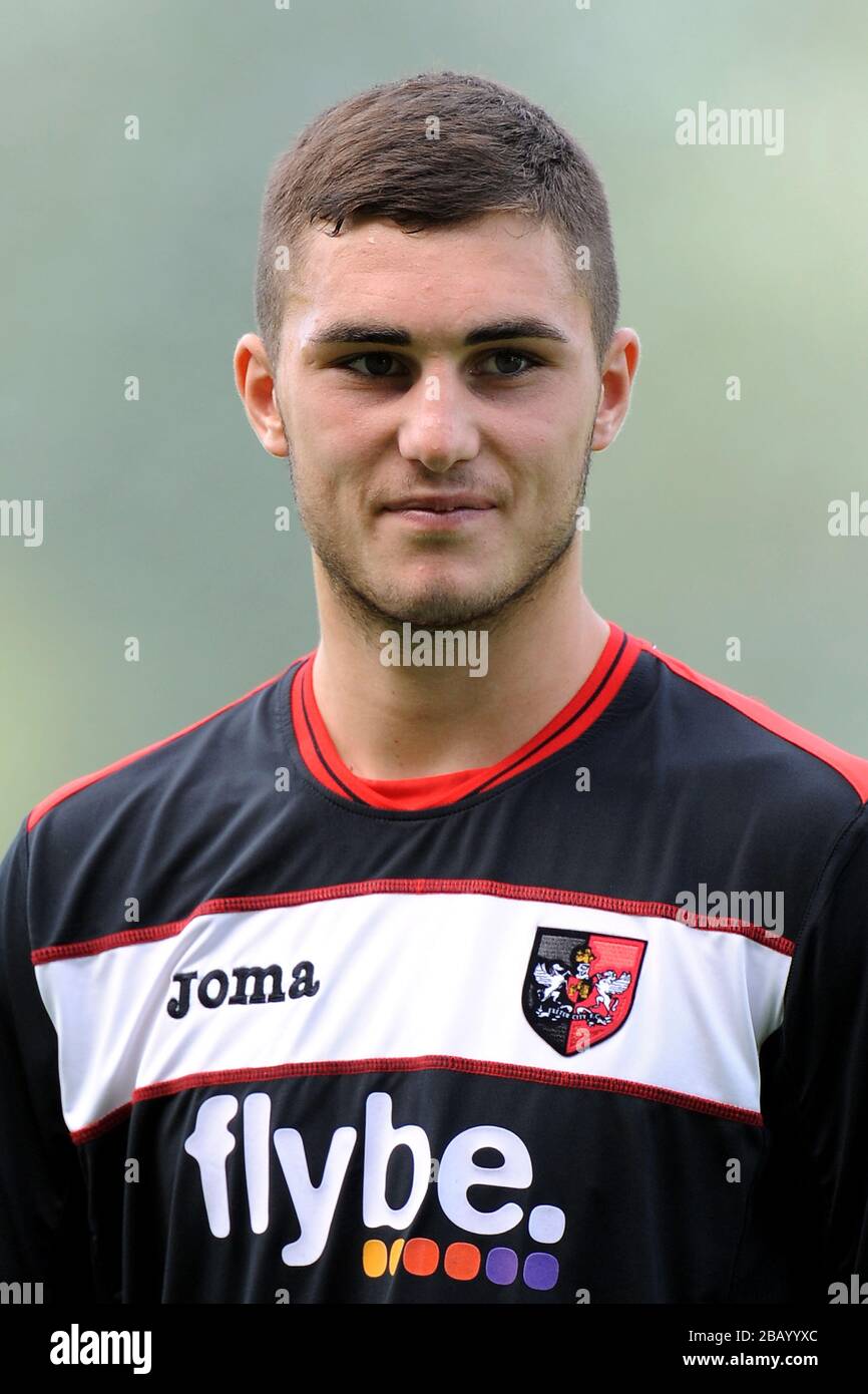 Jordan Moore-Taylor, Exeter City Stock Photo - Alamy