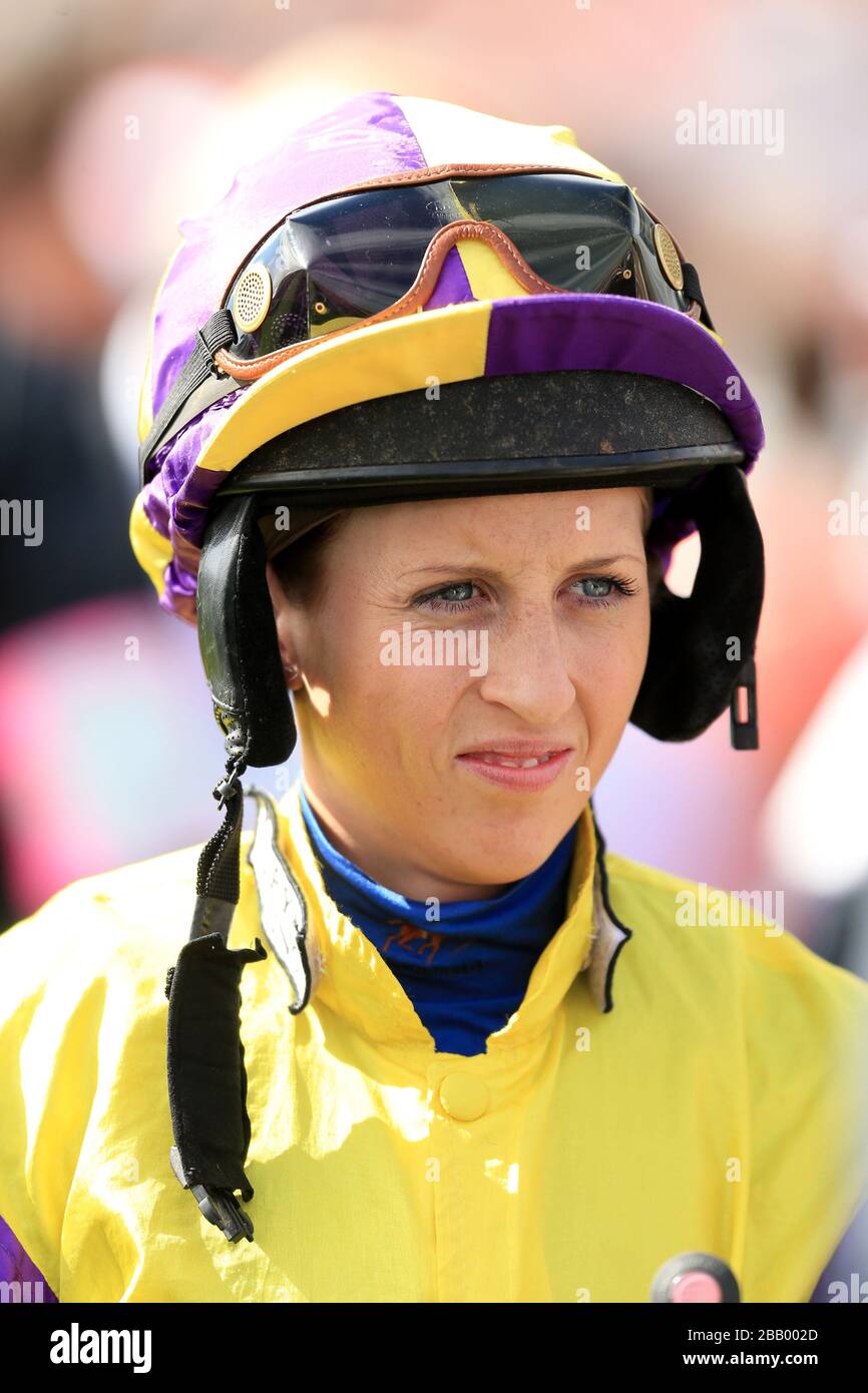 Amy Ryan, jockey Stock Photo - Alamy