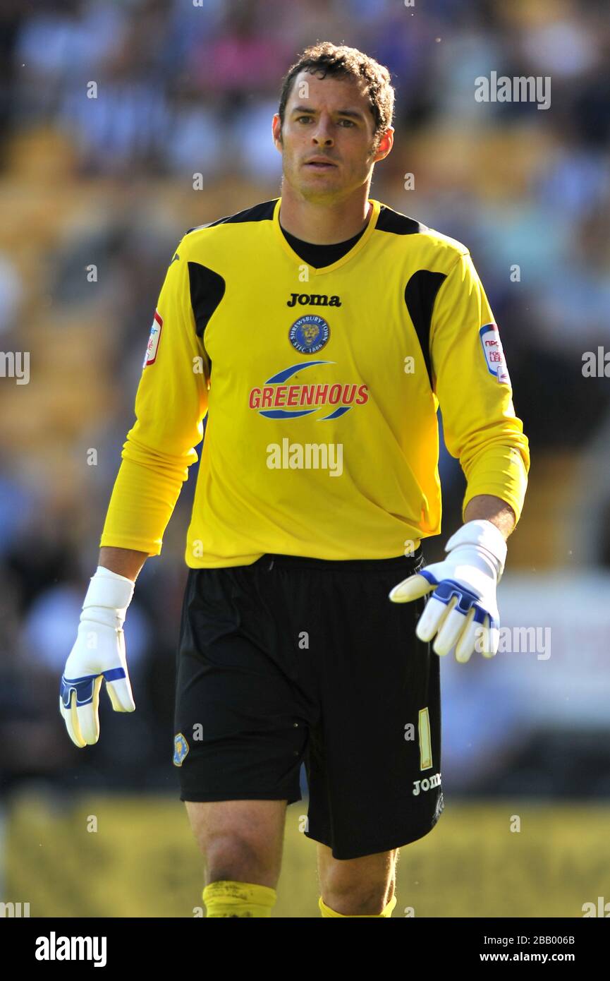 Chris Weale, Shrewsbury Town Stock Photo - Alamy