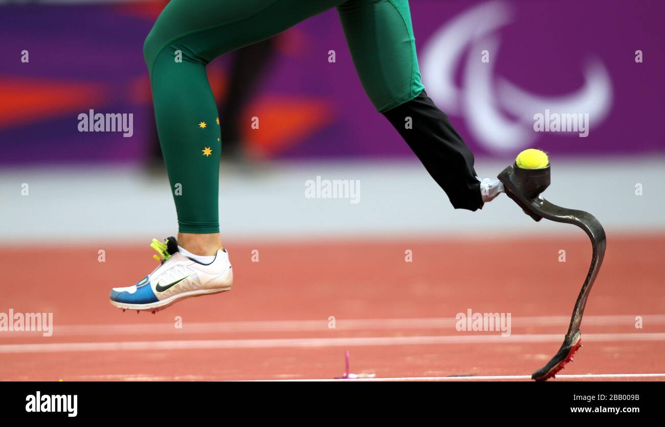 Australia's Kelly Cartwight in the Women's Long Jump T42/44 in the ...
