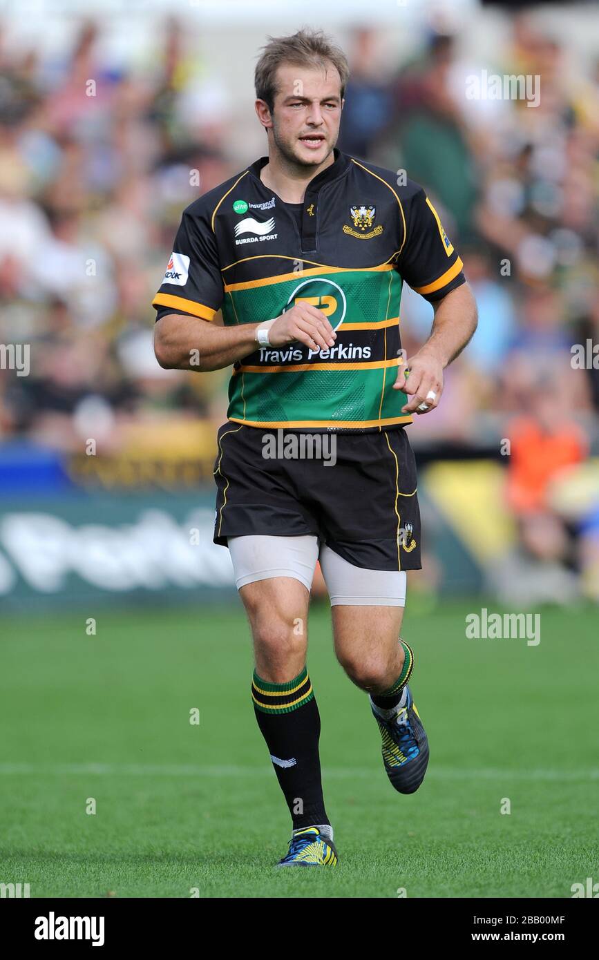 Northampton saints stephen myler hi-res stock photography and images ...