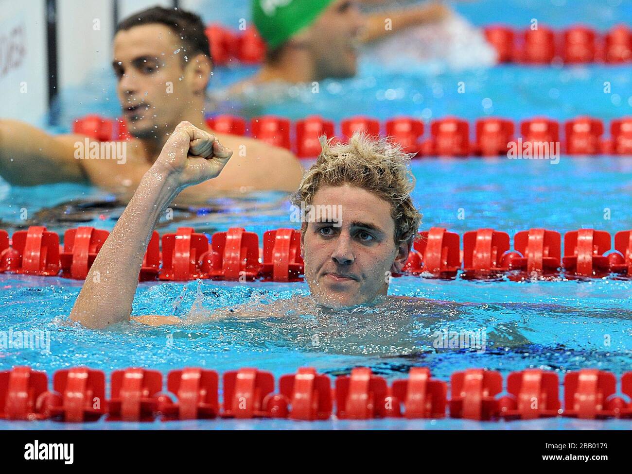 Australia's Brendan Hall celebrates after winning gold in the Men's ...