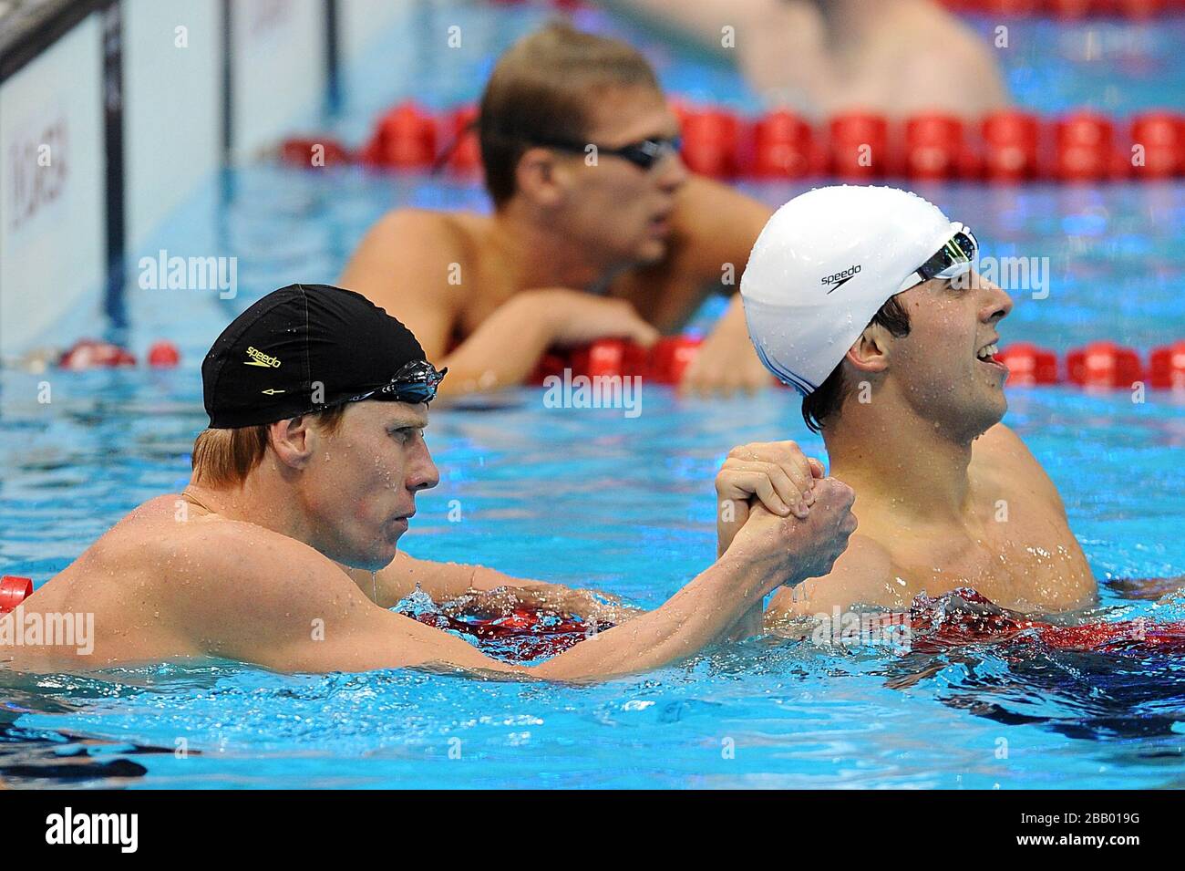 Ukraine's Maksym Veraksa (left) who won gold celebrates with USA's ...