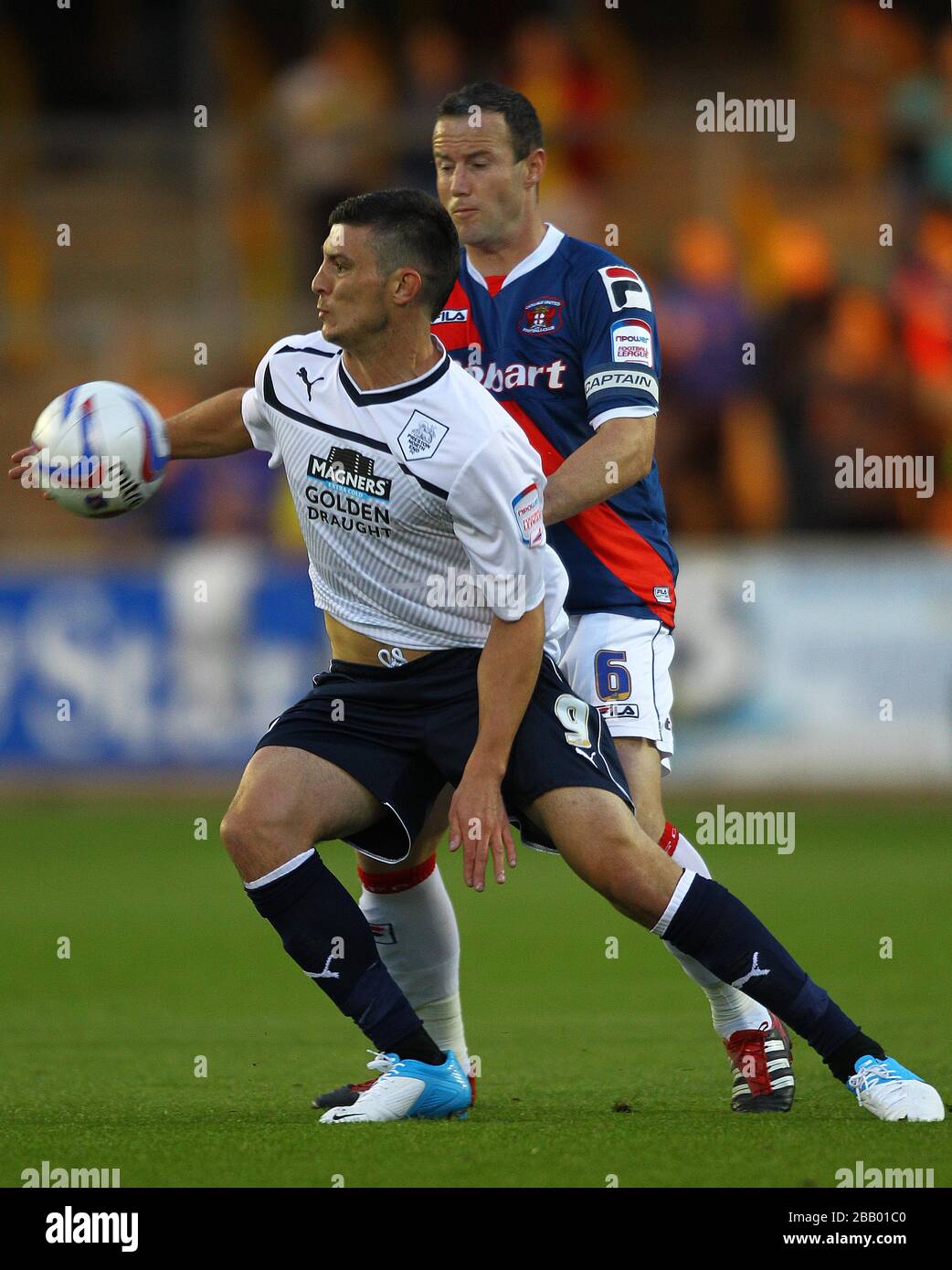 Carlisle uniteds peter murphy hi-res stock photography and images - Alamy