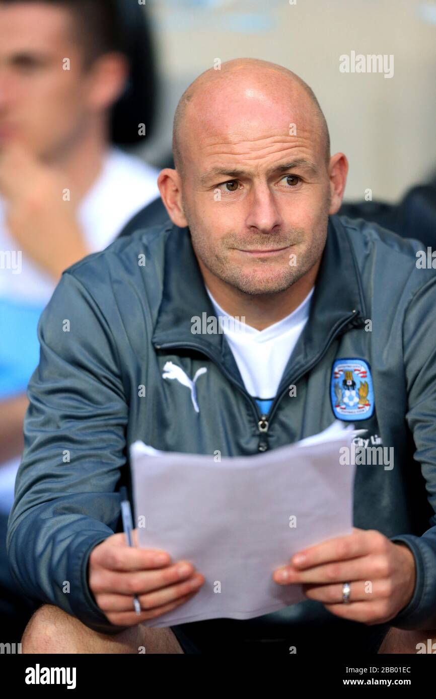 Coventry City coach Lee Carsley Stock Photo - Alamy