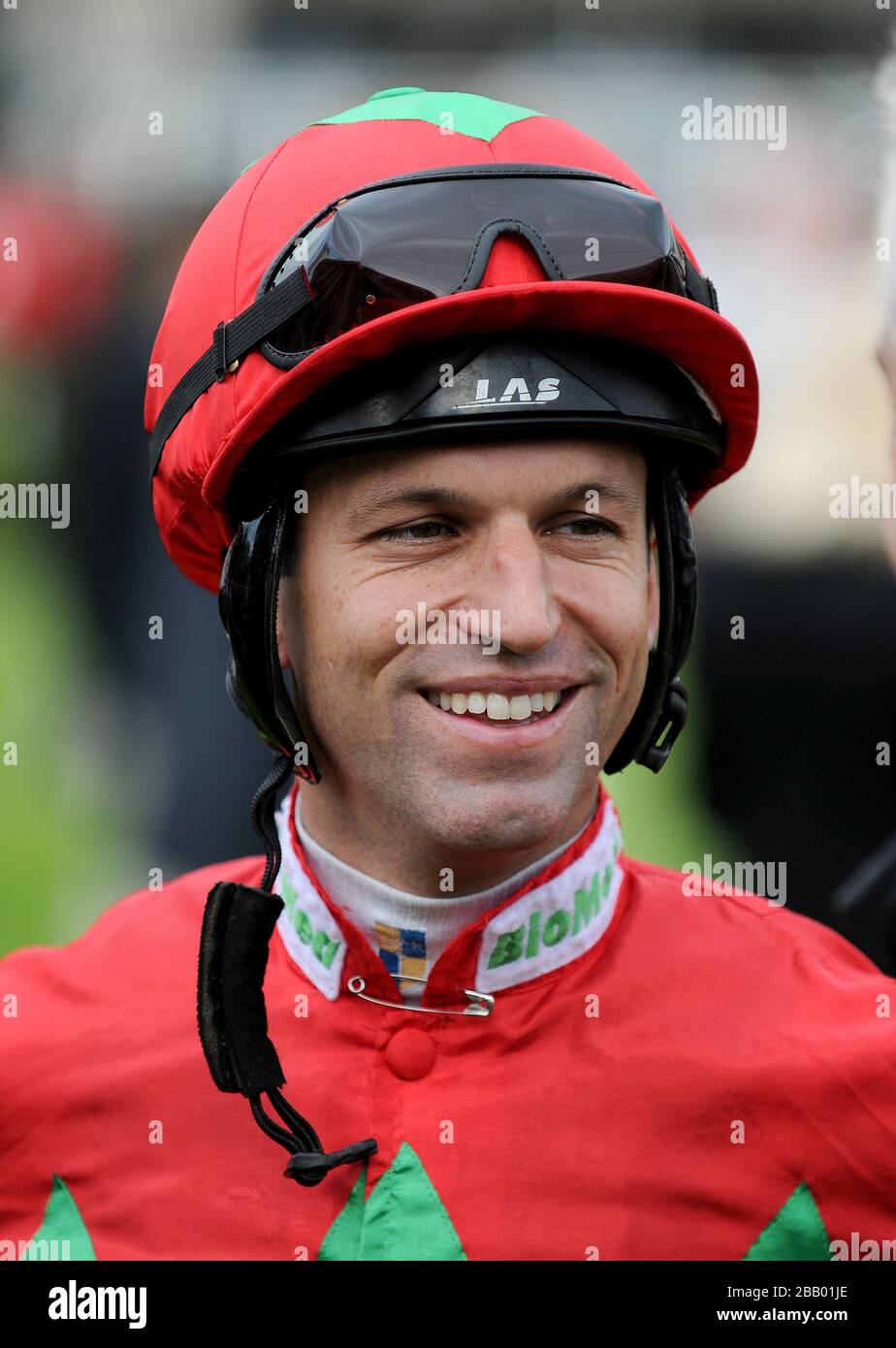Pat Dobbs, jockey Stock Photo - Alamy