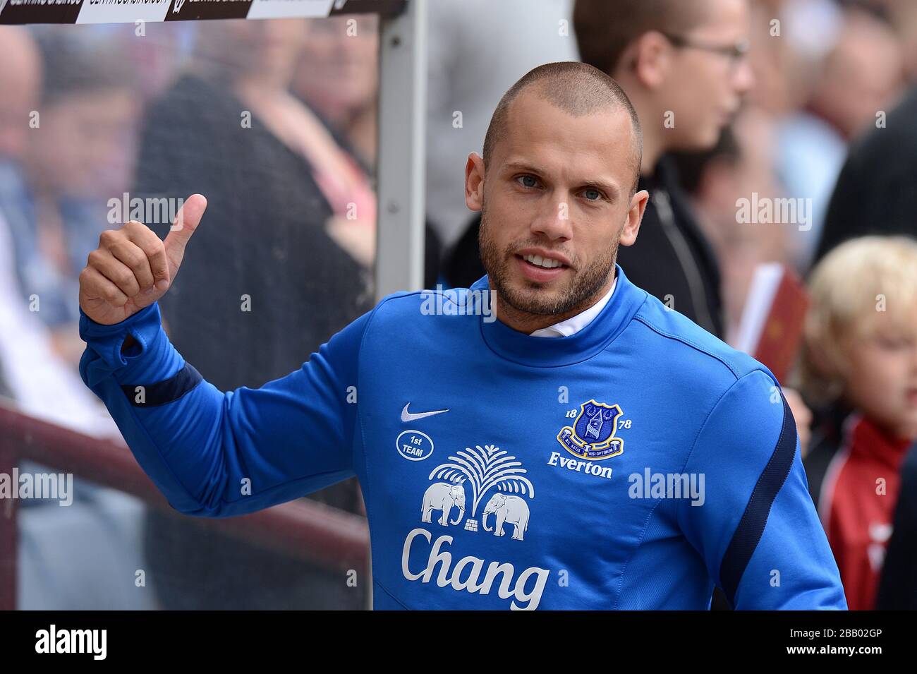 Johnny Heitinga, Everton Stock Photo - Alamy