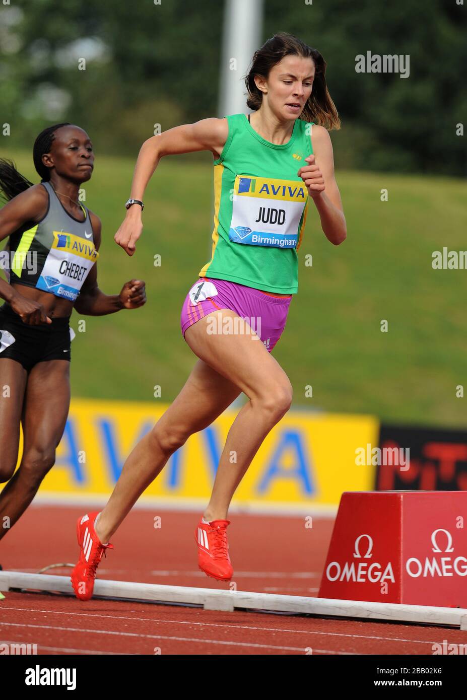 Great Britain's Jessica Judd in action during the Women's 800m race at ...