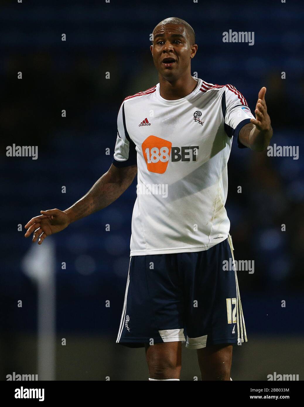 Bolton Wanderers' Zat Knight Stock Photo - Alamy