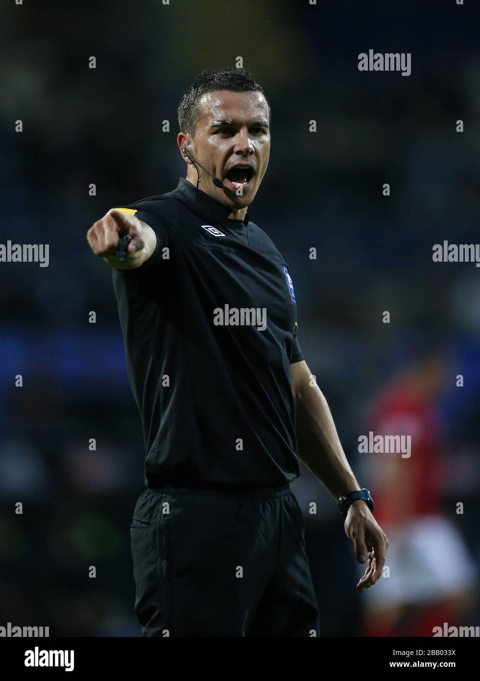 Referee Dean Whitestone Stock Photo - Alamy