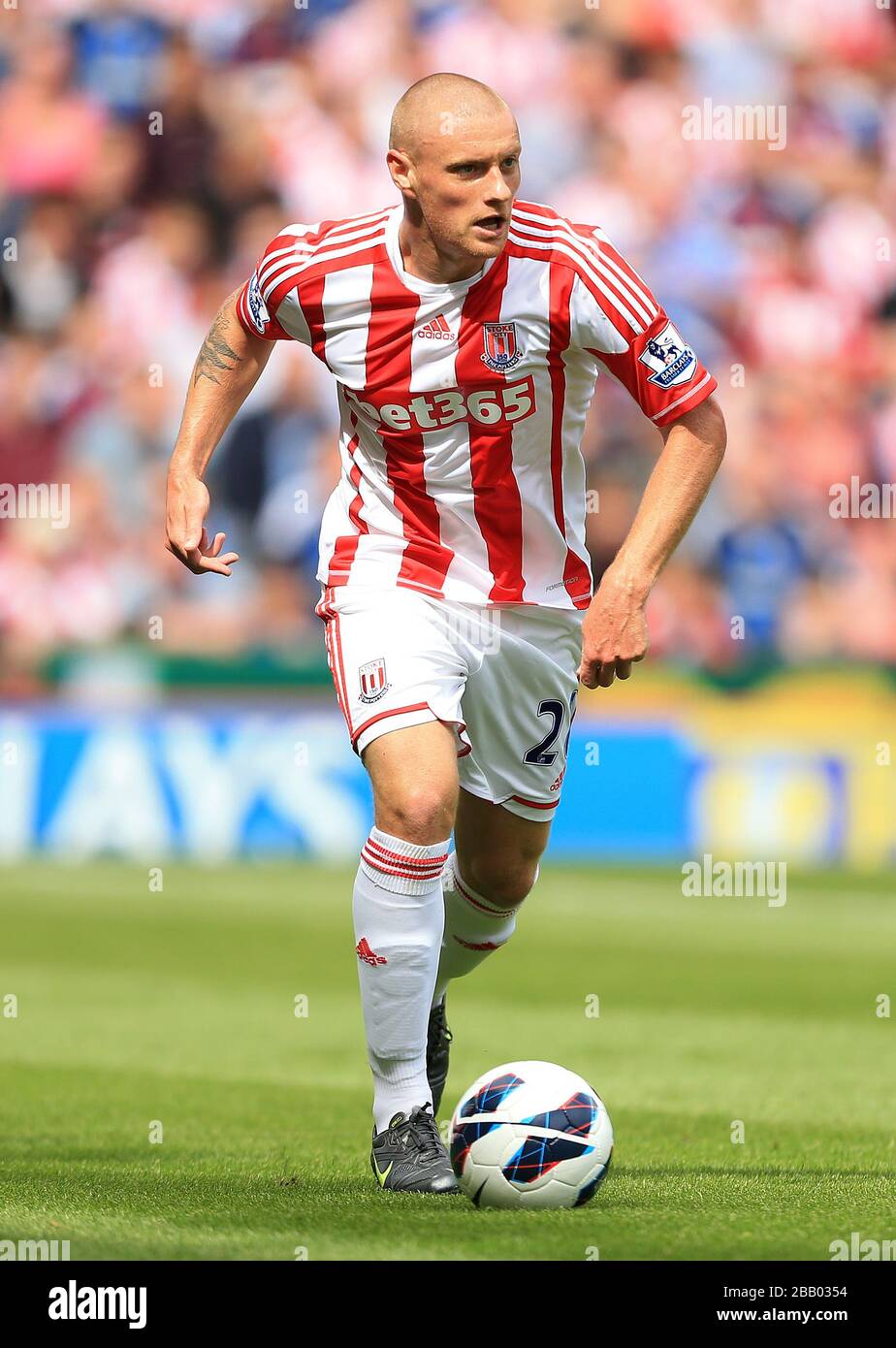 Stoke City's Andy Wilkinson Stock Photo - Alamy