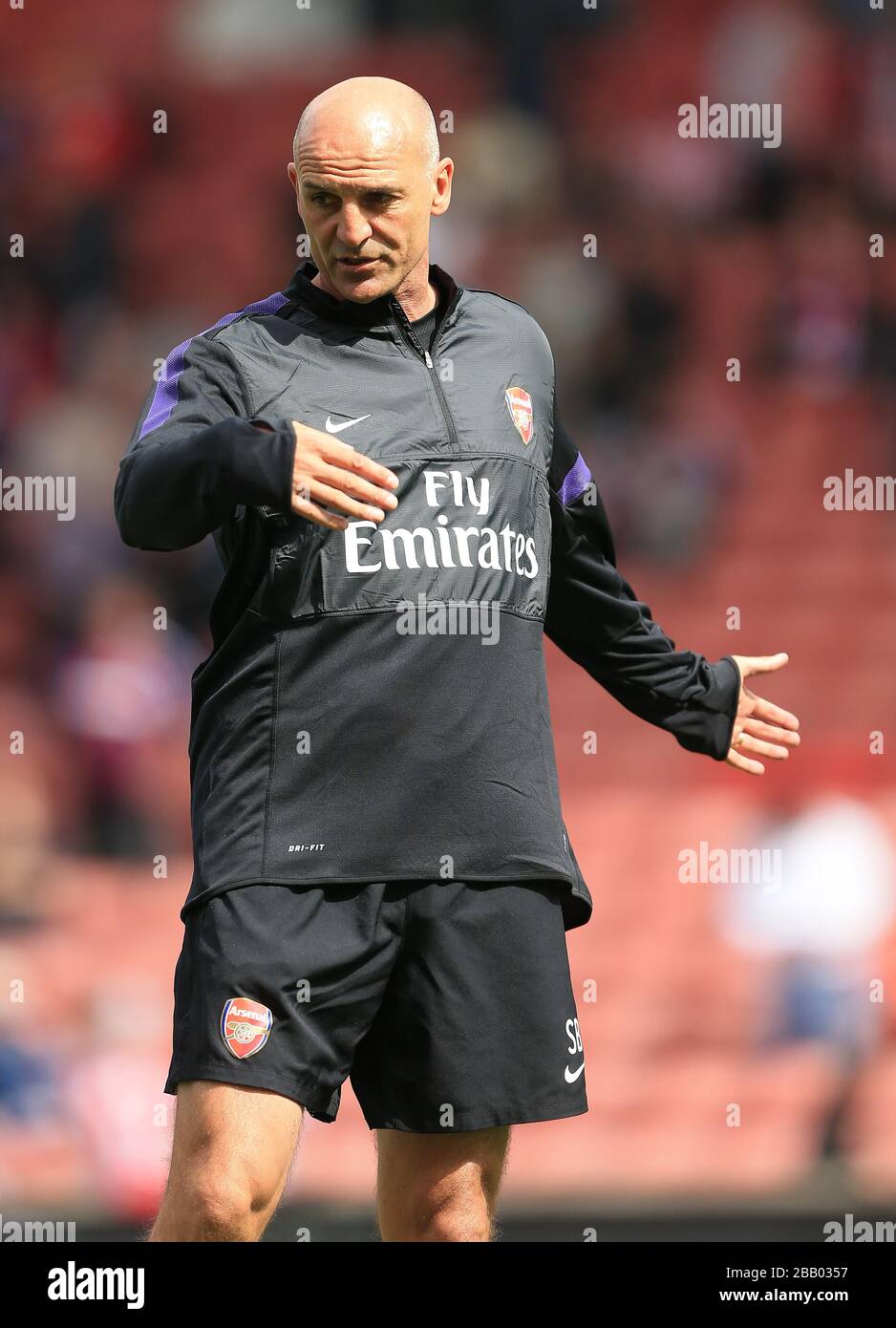 Arsenal's first team coach Steve Bould Stock Photo - Alamy