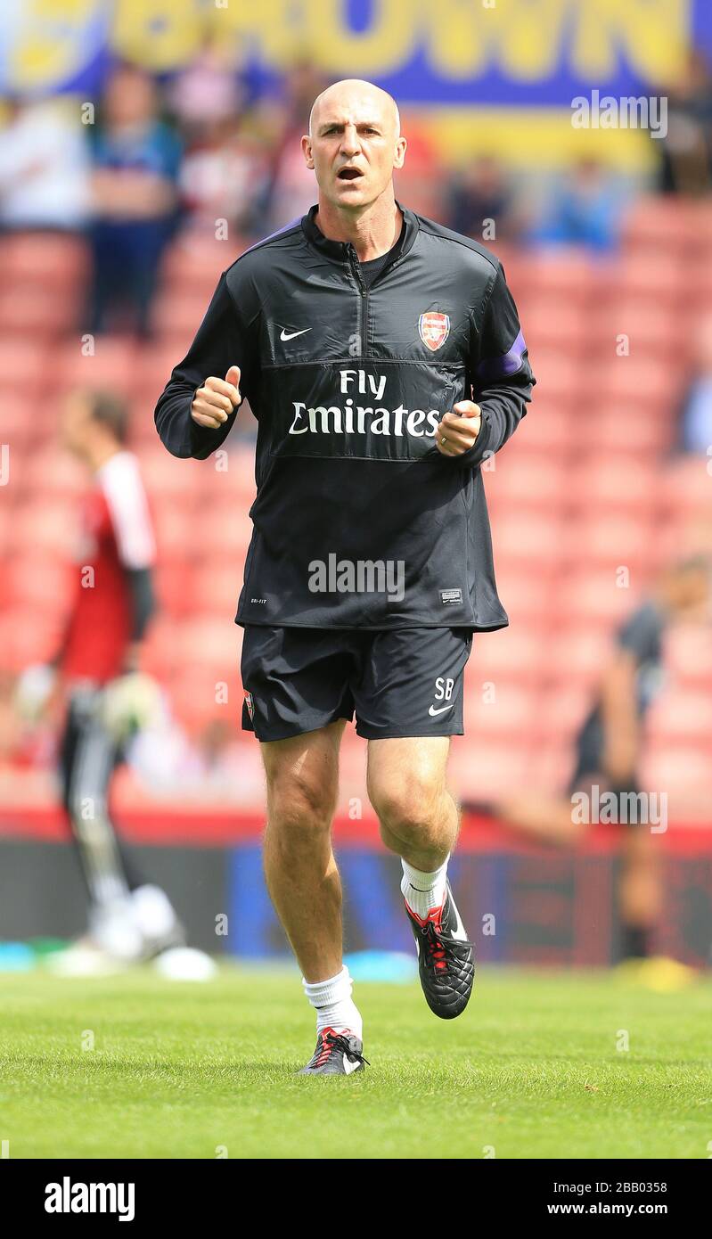 Arsenal's first team coach Steve Bould Stock Photo - Alamy