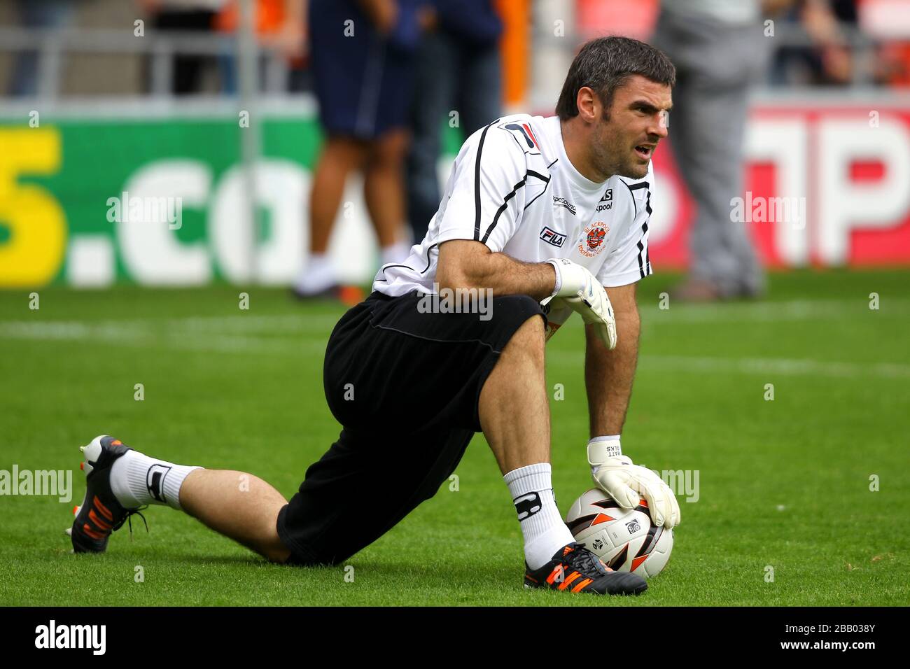 Matthew Gilks, Blackpool goalkeeper Stock Photo - Alamy