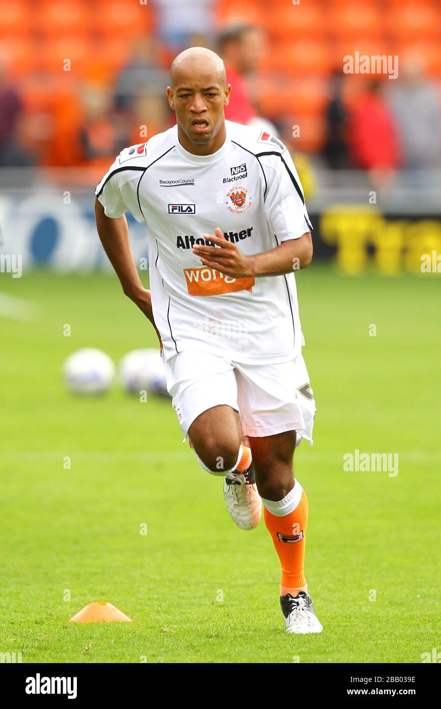 Alex Baptiste, Blackpool Stock Photo - Alamy