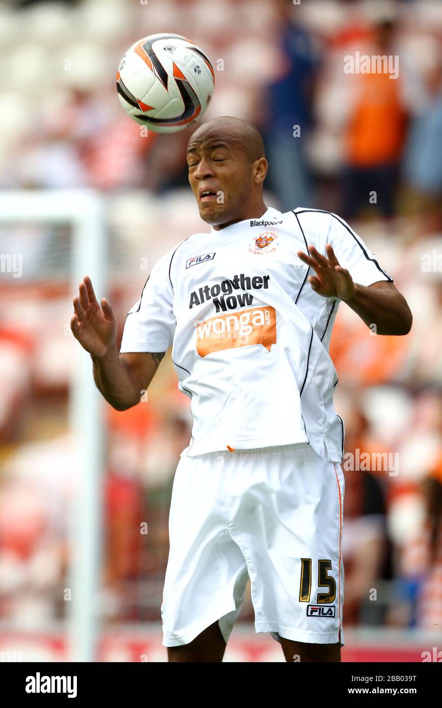 Alex Baptiste, Blackpool Stock Photo - Alamy