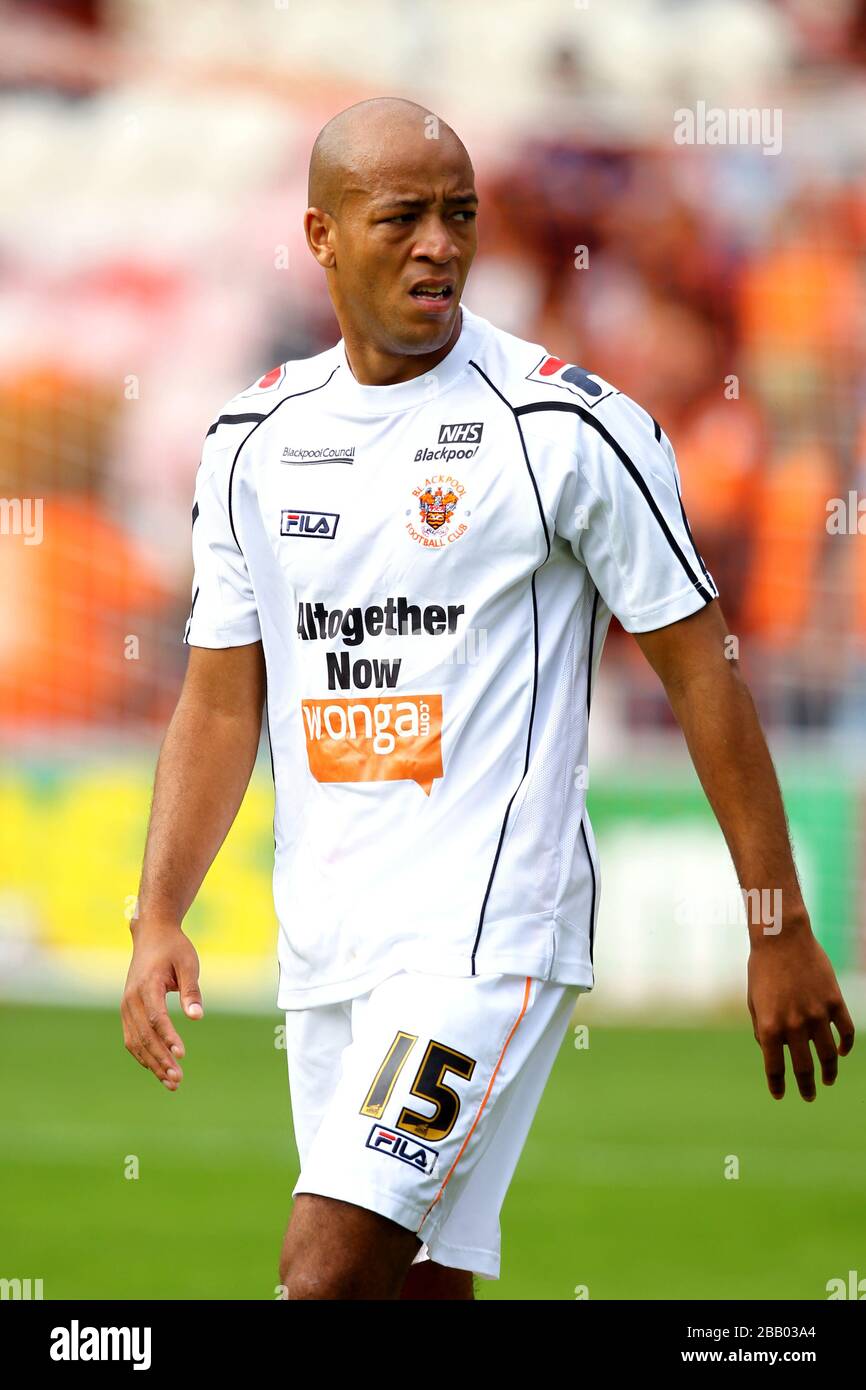 Alex Baptiste, Blackpool Stock Photo - Alamy