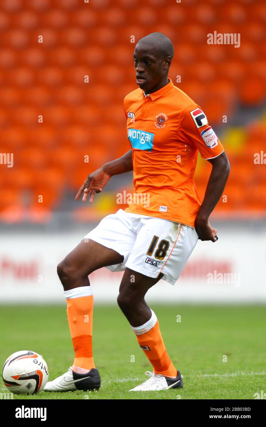 Isaiah Osbourne, Blackpool Stock Photo - Alamy