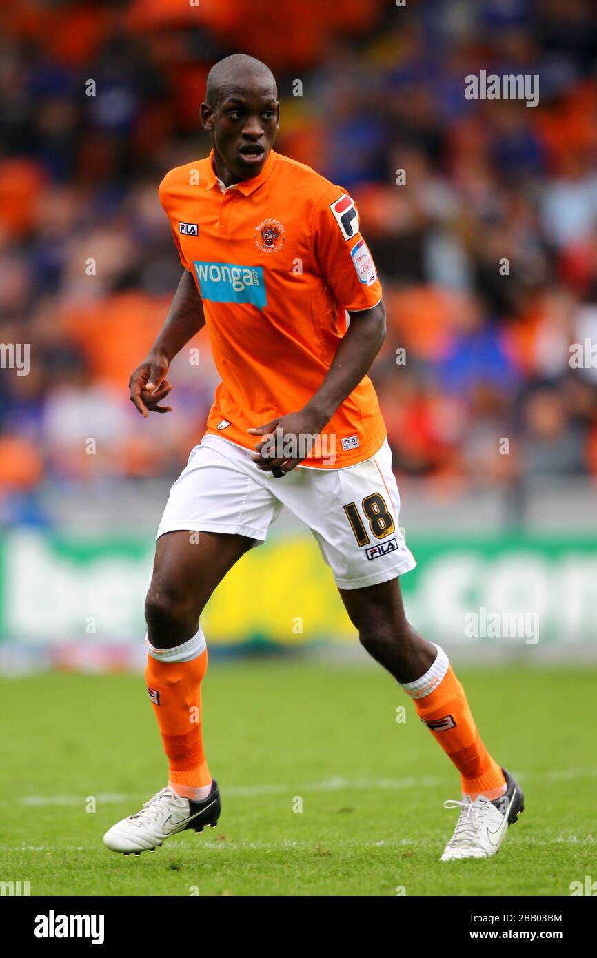 Isaiah Osbourne, Blackpool Stock Photo - Alamy