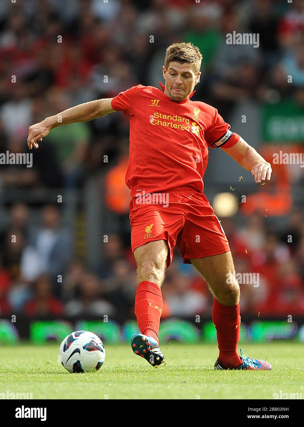 Steven Gerrard, Liverpool Stock Photo - Alamy