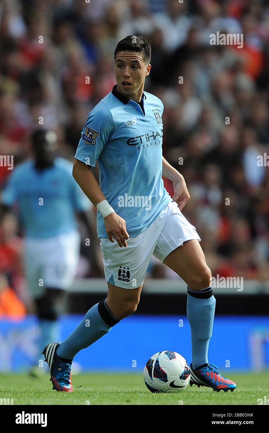 Samir Nasri, Manchester City Stock Photo - Alamy