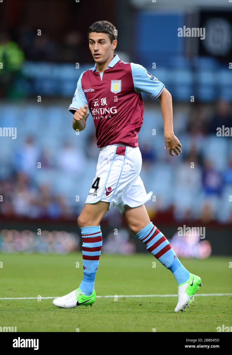 Aston Villa's Matthew Lowton Stock Photo - Alamy
