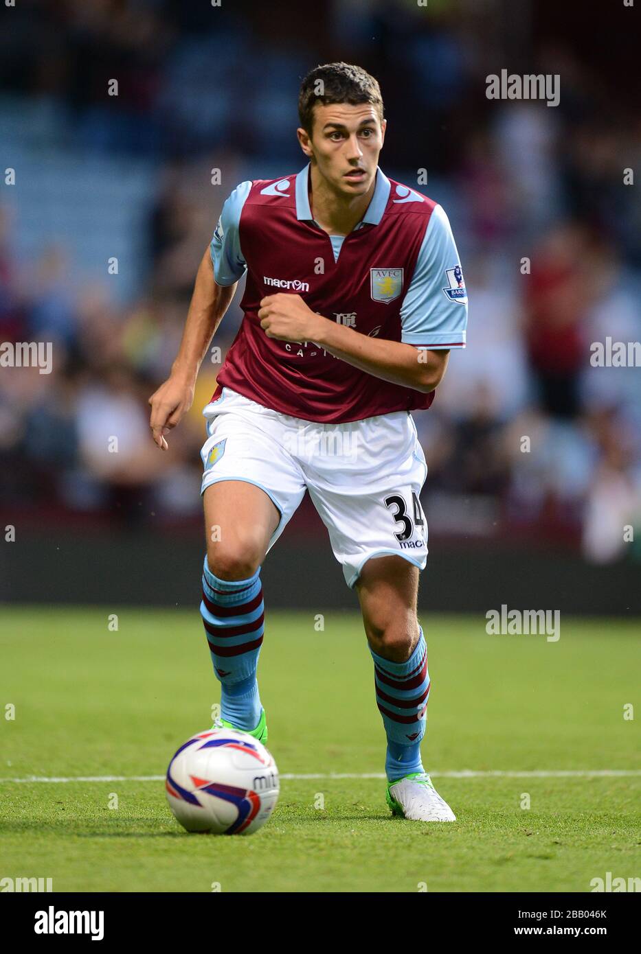 Aston Villa's Matthew Lowton Stock Photo - Alamy
