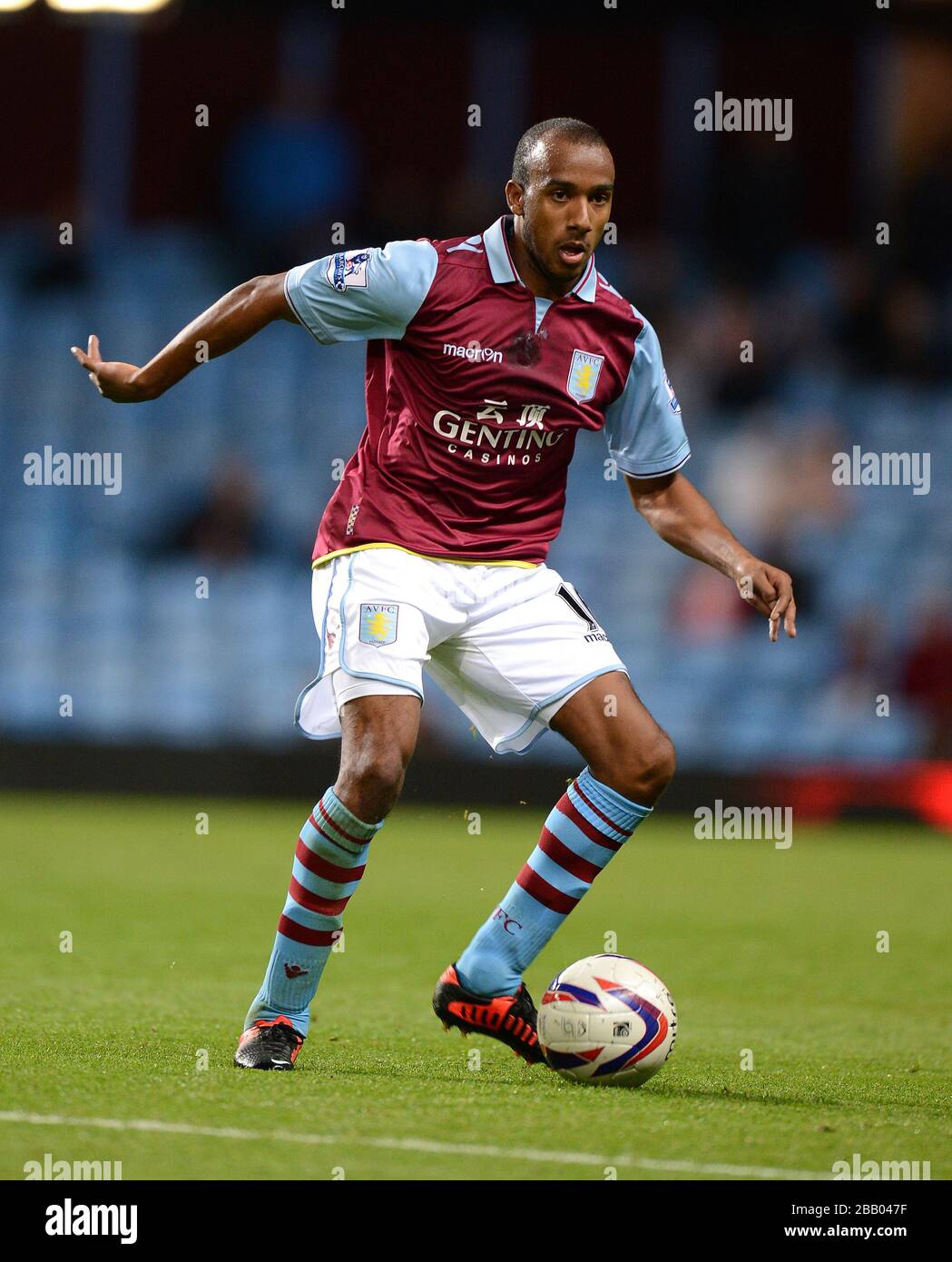 Aston villas fabian delph hi-res stock photography and images - Alamy