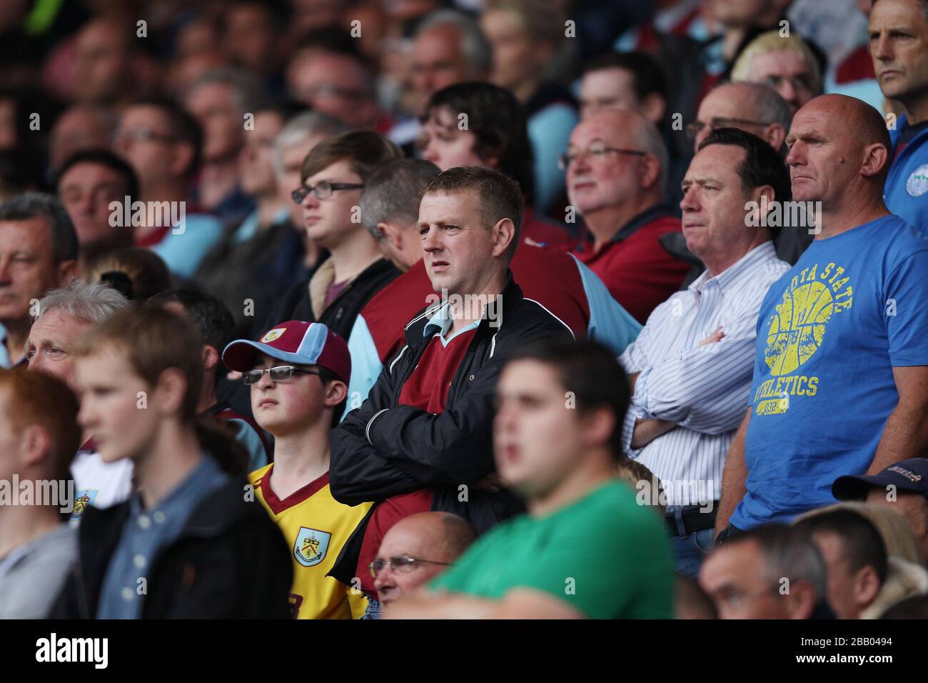 Fans in the stands Stock Photo - Alamy