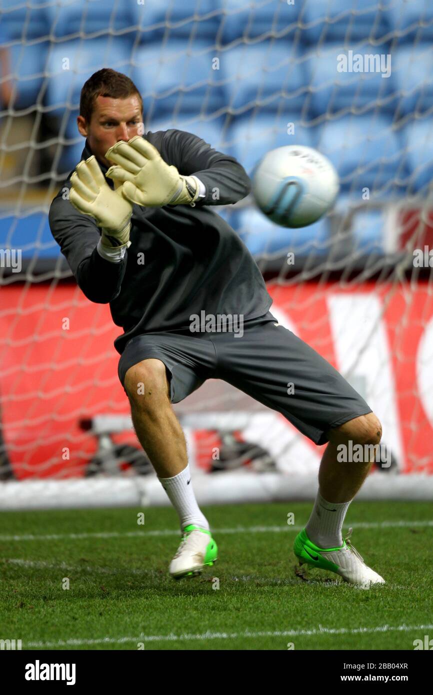 Goalkeeper chris dunn hi-res stock photography and images - Alamy